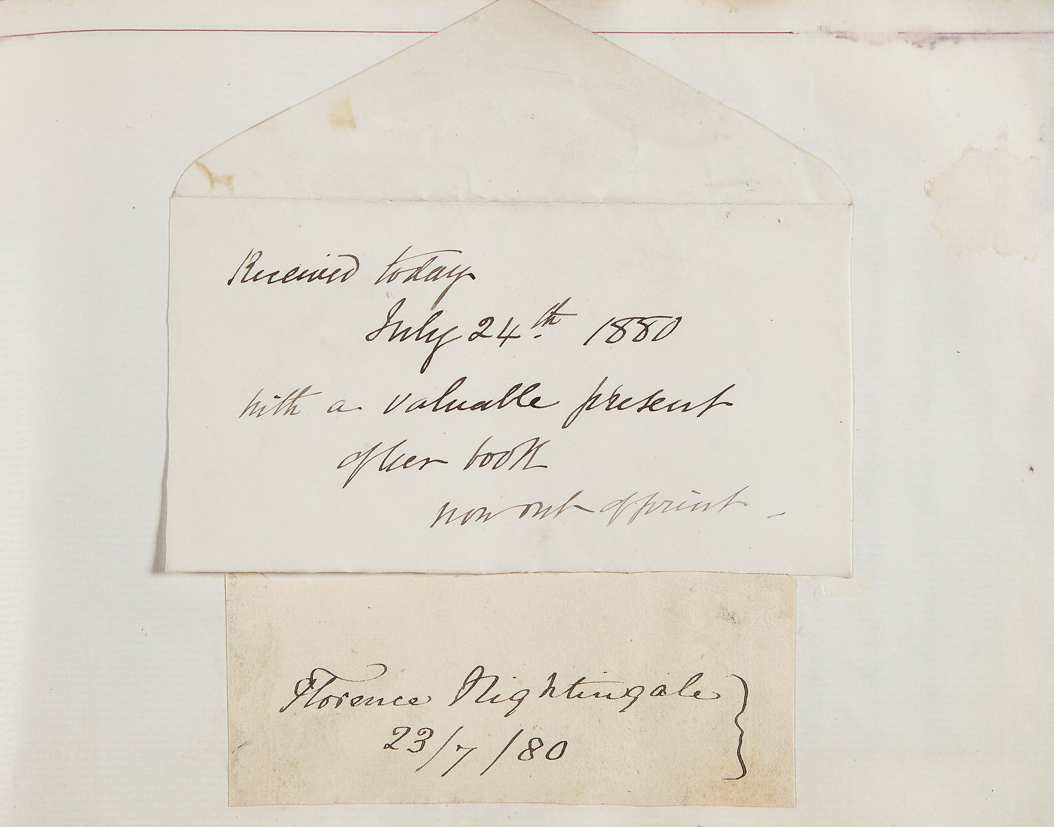 AUTOGRAPH COLLECTION - INCL. FLORENCE NIGHTINGALE - Autograph album ...
