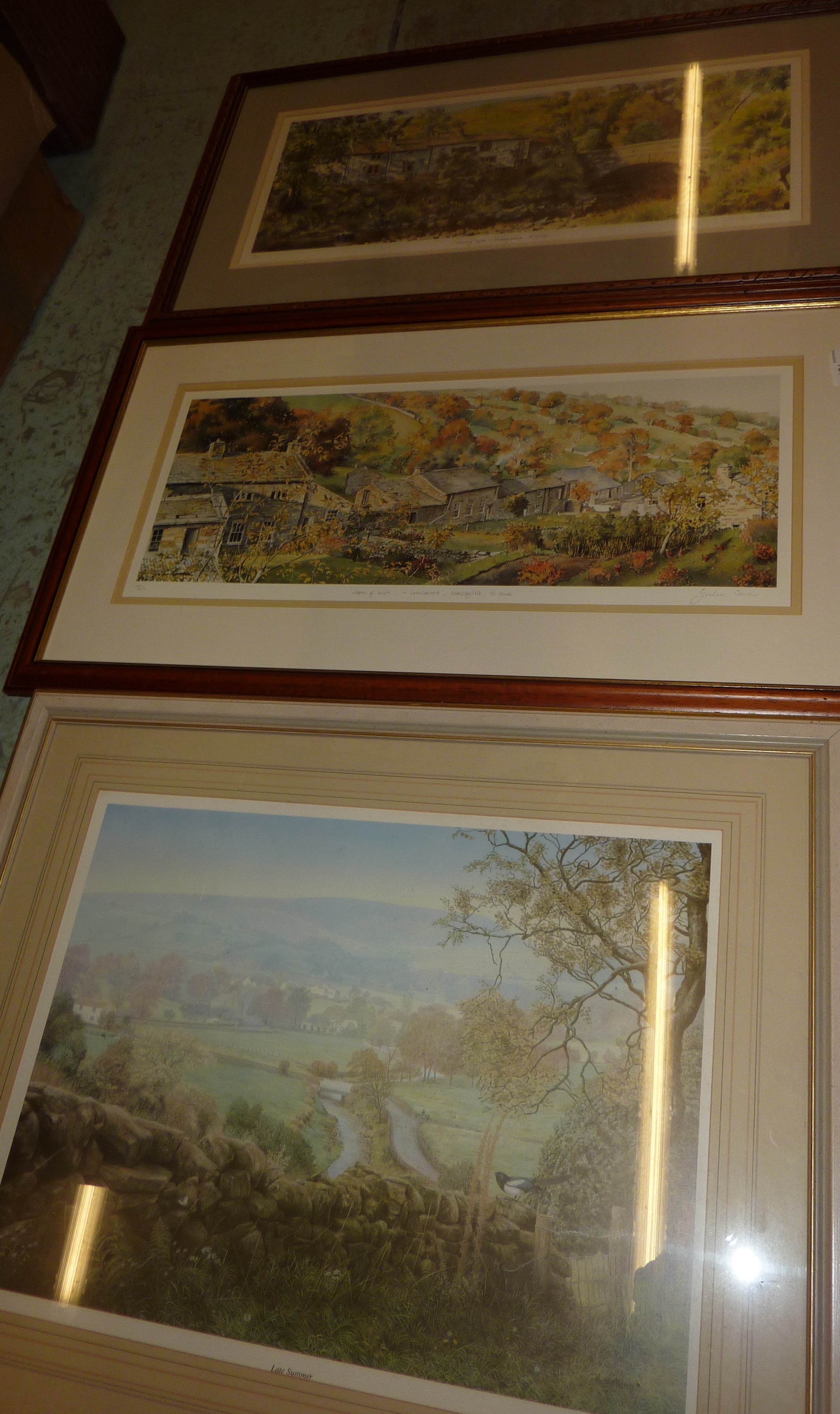 Pair of framed two limited edition prints by Graham Carver signed in ...