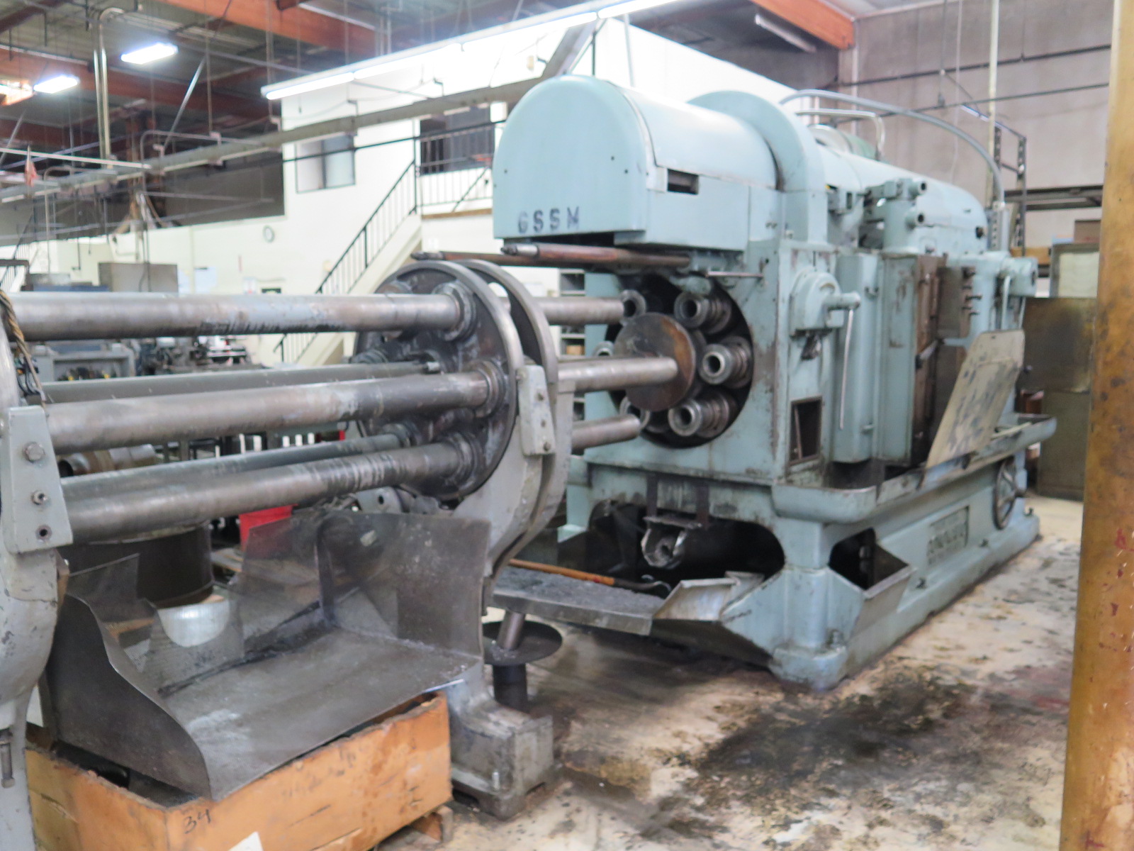 Conomatic Size 3 Â½ mdl. SF 3 Â½â€ Cap 6-Turret Automatic Screw Machine ...