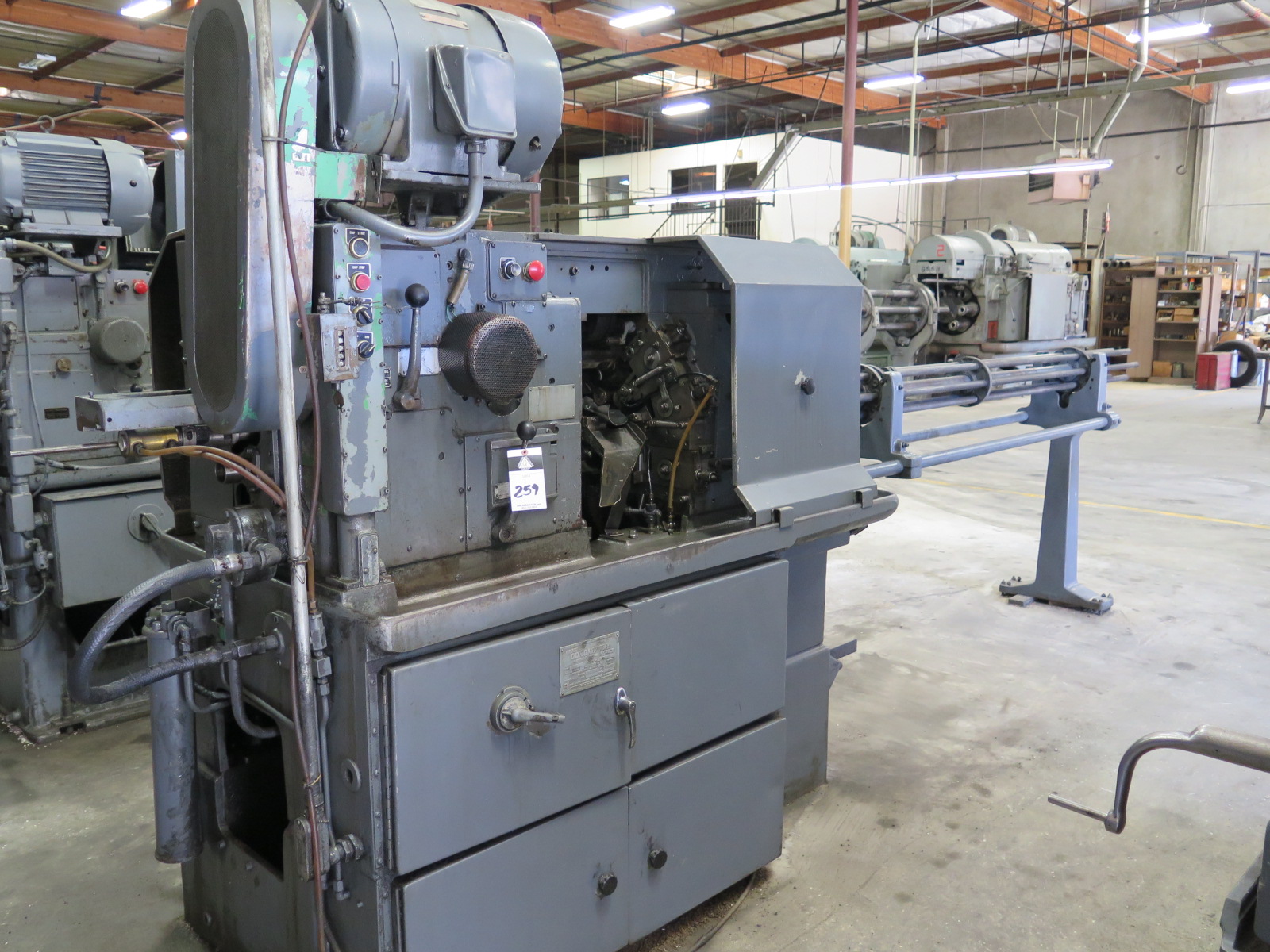 Conomatic 9/16â€ x 6 6-Turret Automatic Screw Machine s/n 11832QE w/ 6 ...