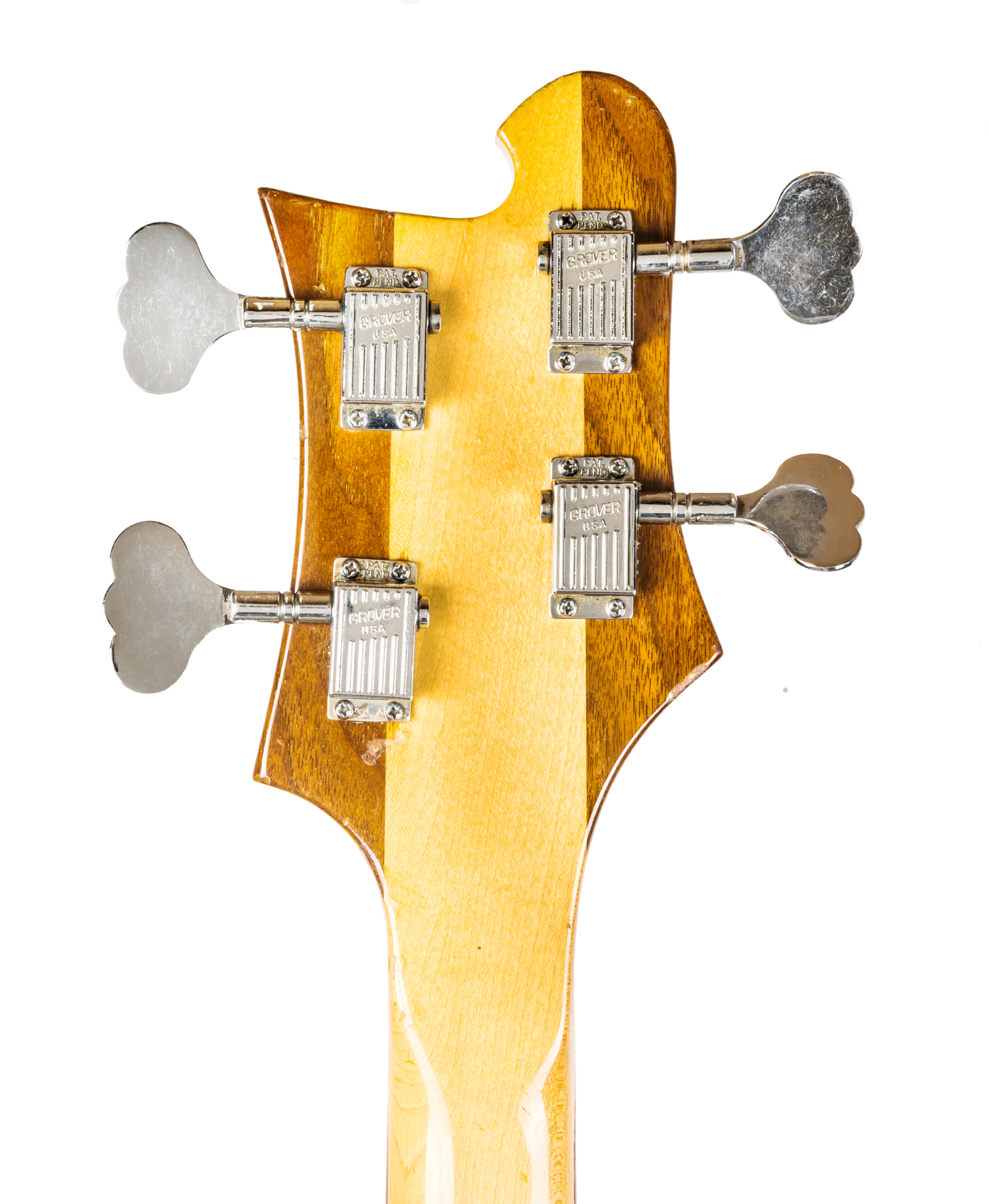 A 1971 Rickenbacker 4001 electric bass guitar, rented by Paul McCartney ...