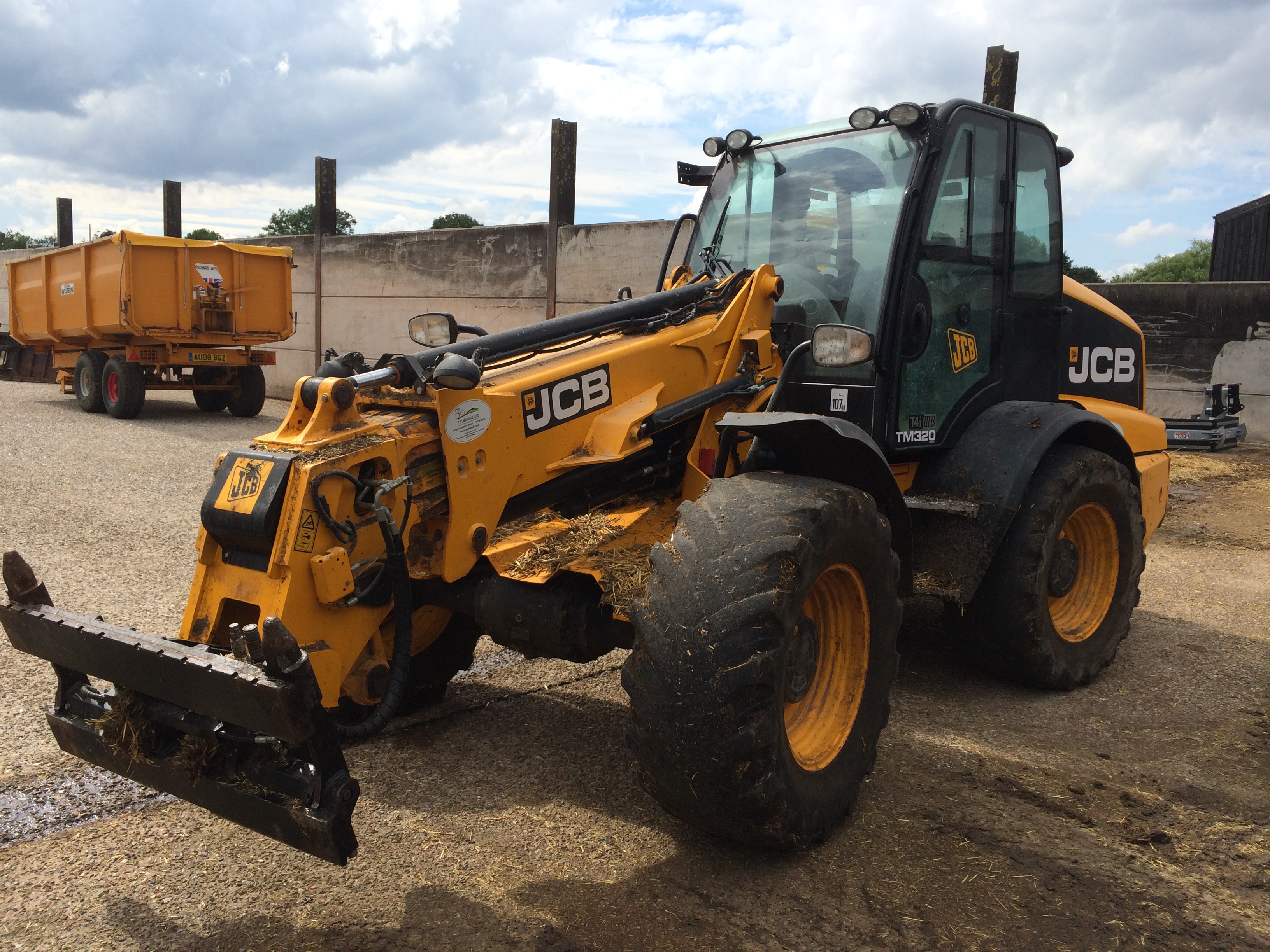 JCB TM320 Agri T4i iiiB, (2014) Articulated Loader, Auto Hitch, PUH ...