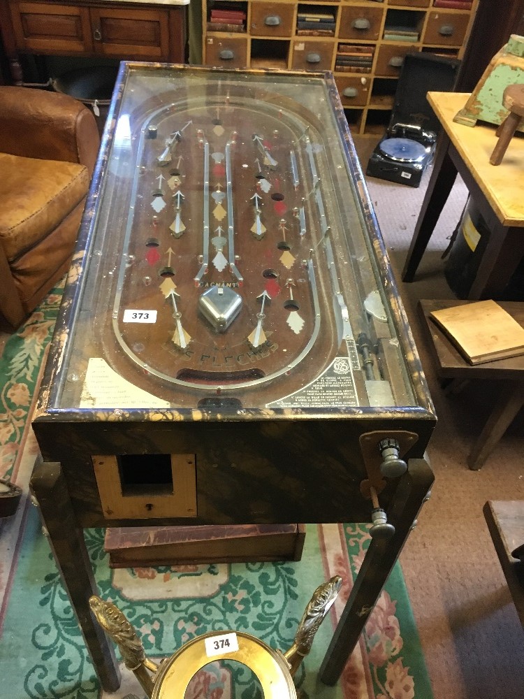 1930's pinball machine.