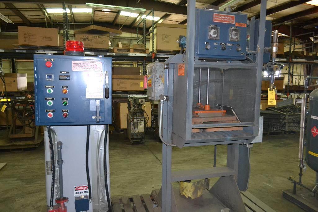 Gaylord Single-Station Cold Box Core Machine Model MeF-20-4.5, SN MEF ...