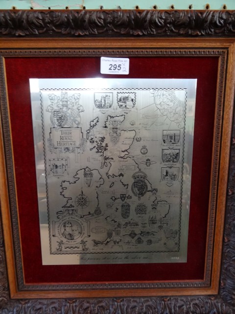 'The Silver Map of Great Britain', a limited edition of 3000 hallmarked ...
