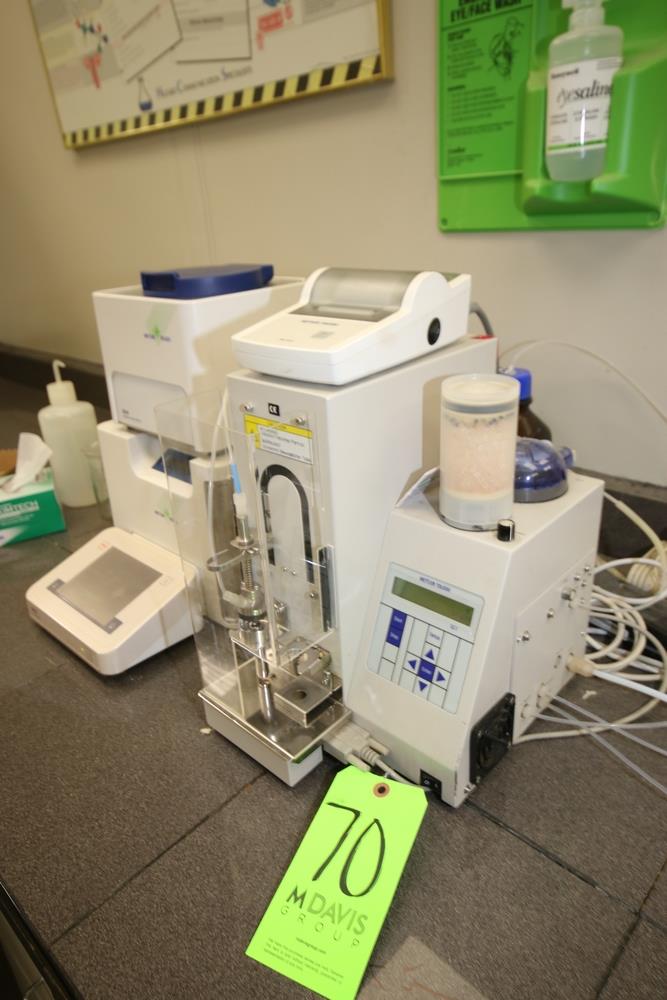 Mettler Toledo Density Metering System, M/N DM40, with Retractive Index ...