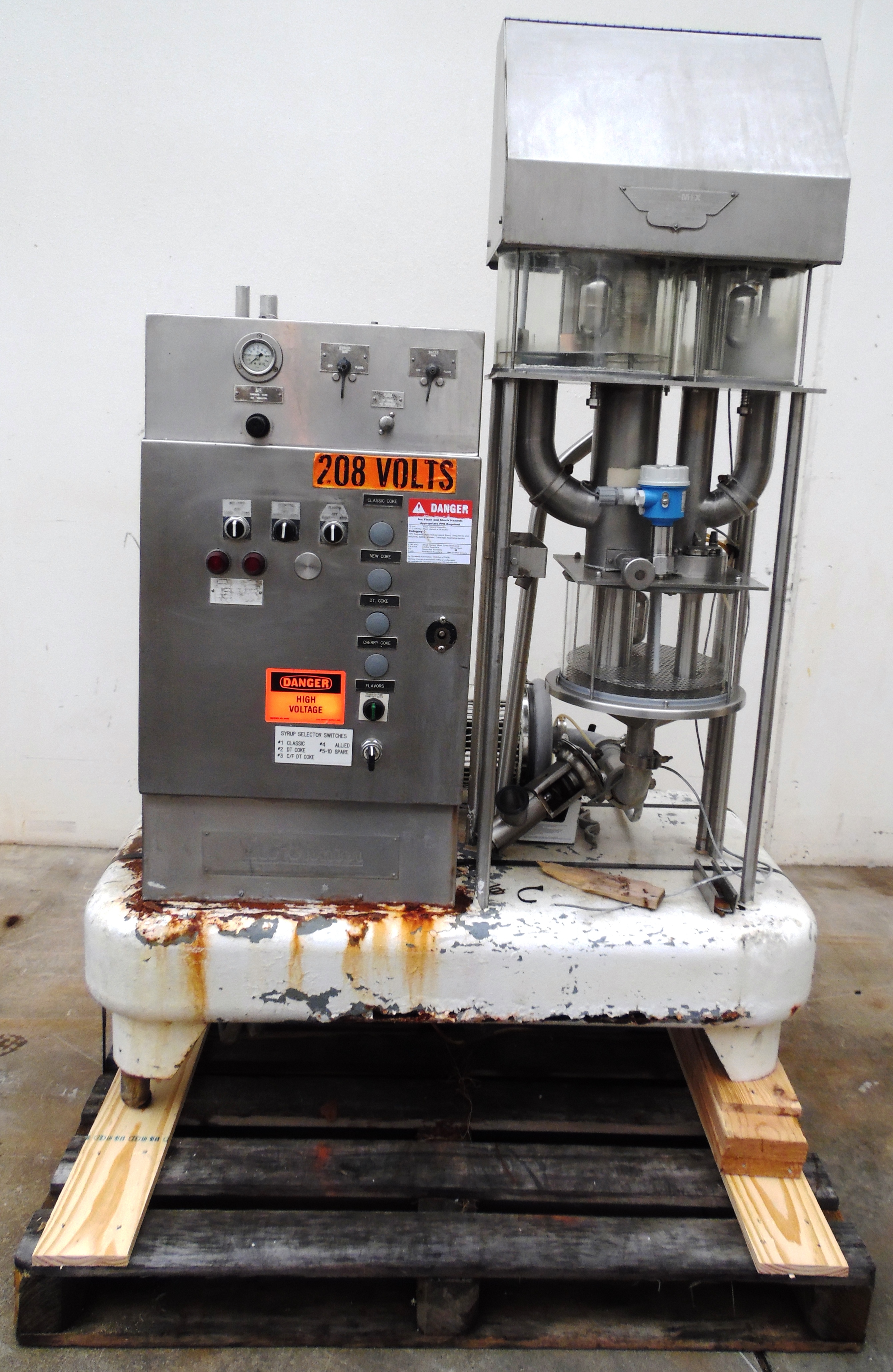 Mojonnier Model F Stand Alone Flo-Mix, S#7166FM, 5 HP motor, Rated for ...