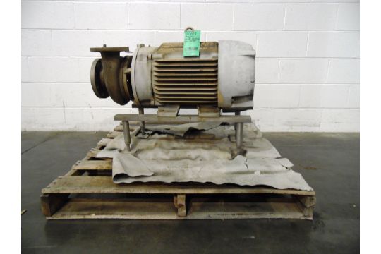 Ampco Model 4x3 ZCH2 25 HP Centrifugal Pump, S/N: CC-1992-1-2 ...