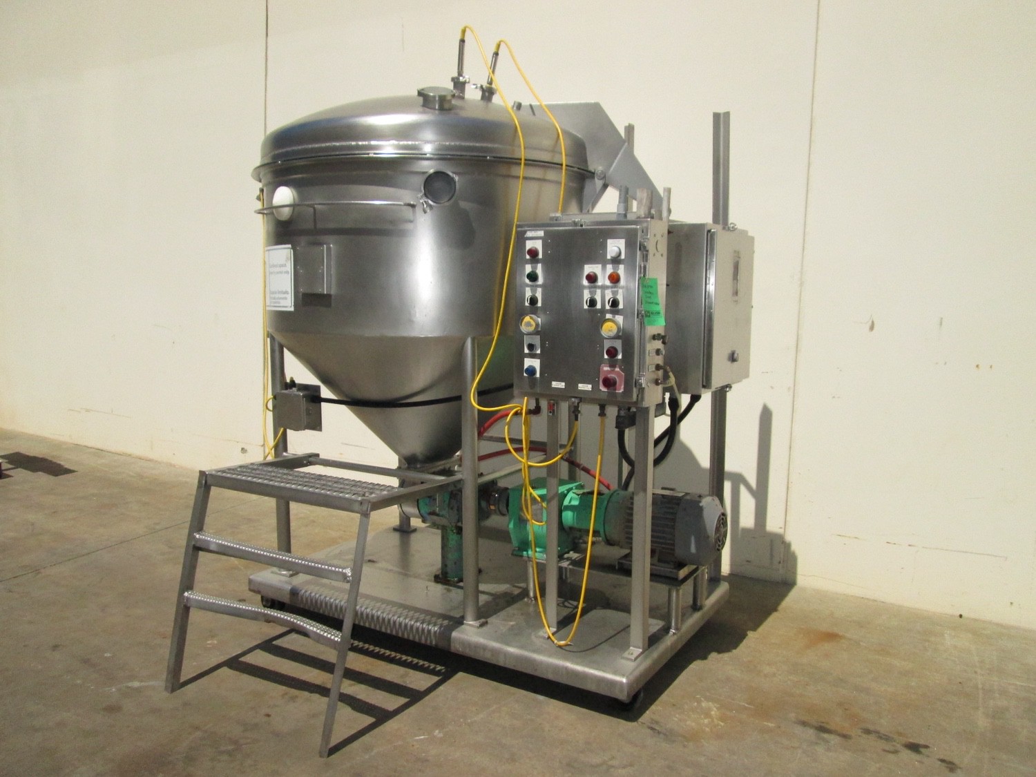 Cozzini Model VP700 Stainless Steel Vacuumizer, S/N: 140 | Additional ...