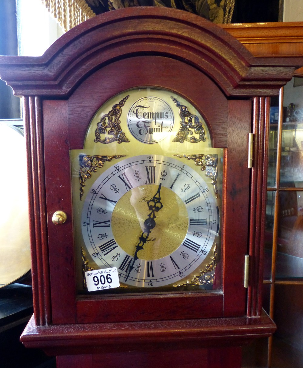 Fenclocks mahogany Westminster chime Granddaughter clock with Franz ...