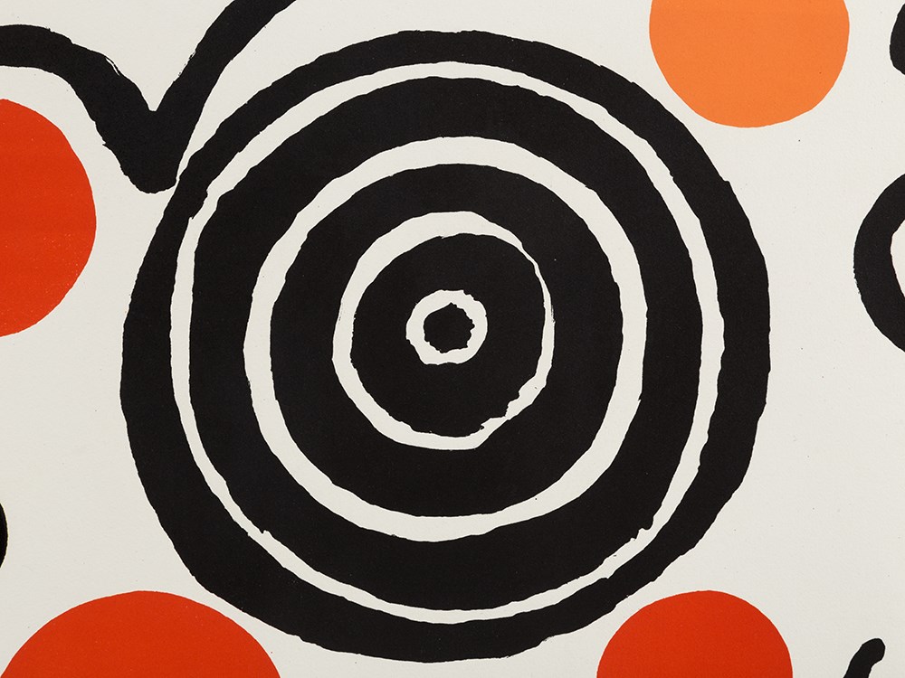 Alexander Calder, Spirals, Loops and Birds, Lithograph, 1970s ...