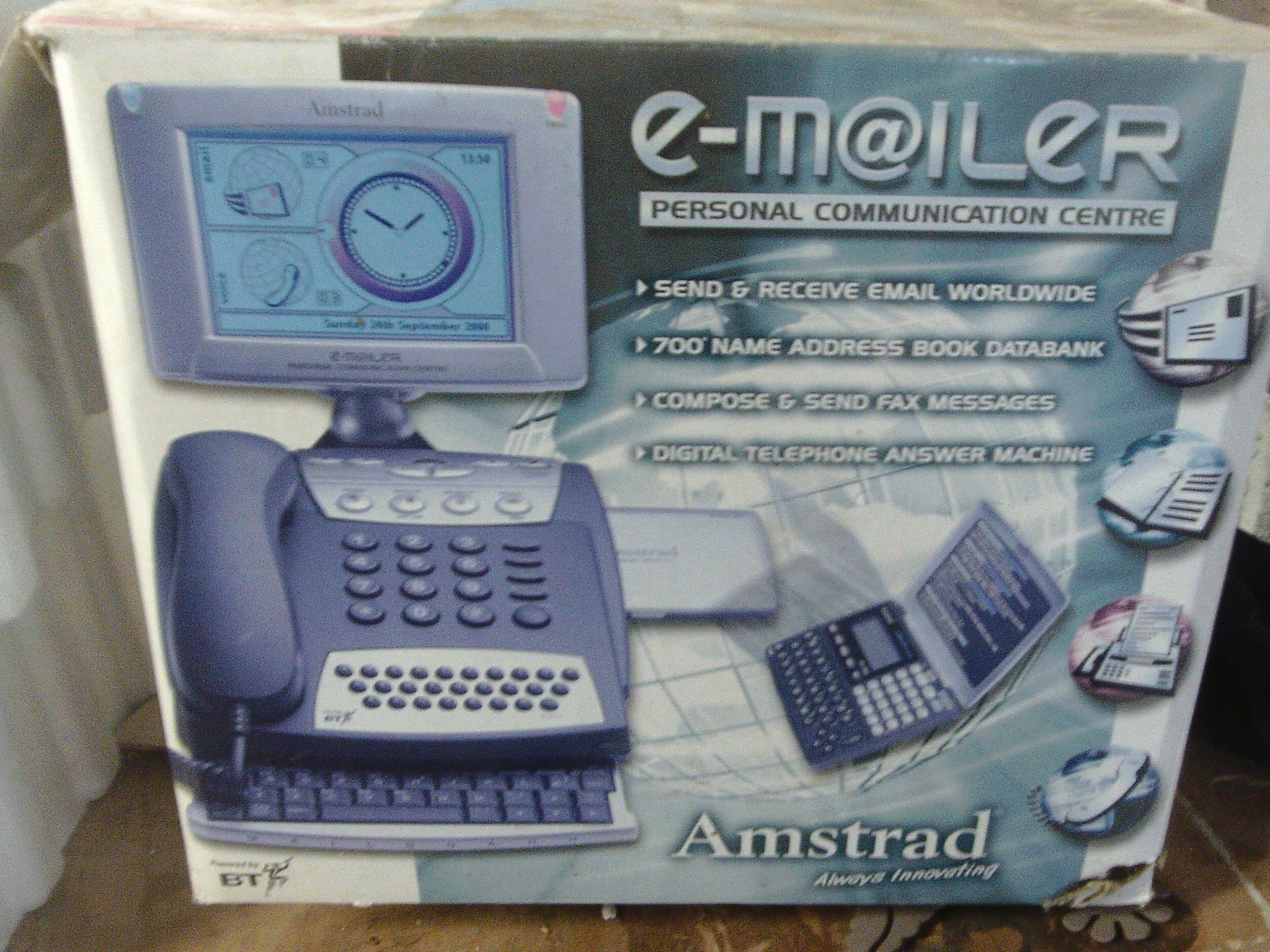 Amstrad emailer telephone - retro