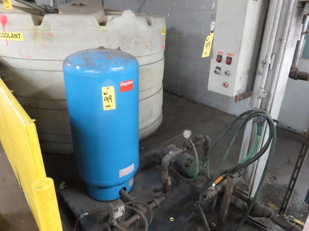 LOT: Hyde Recycling Systems Coolant Recycling Center, with Dayton Pump ...