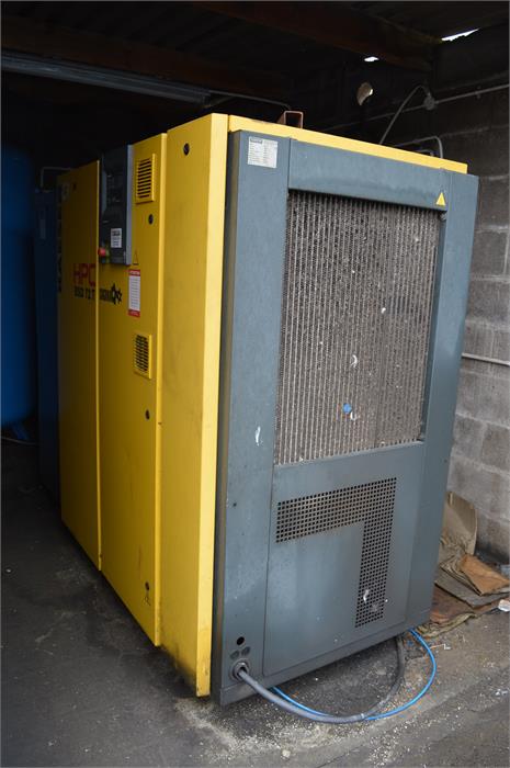 Kaeser, Model: BSD 72 T, 8 bar packaged rotary screw air compressor ...