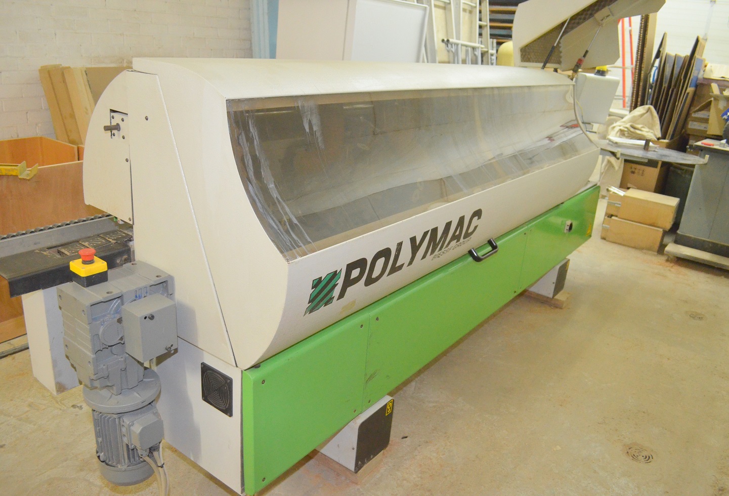 BIESSE POLYMAC Model ERGHO 3 Edgebander, Serial # 71311, 3mm capacity 2 ...