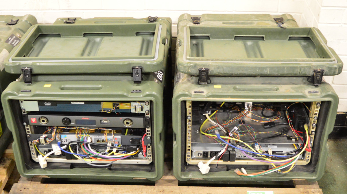 2x Electronic Equipment In Water Resistant Cases NSN 8145-99-152-7704 ...