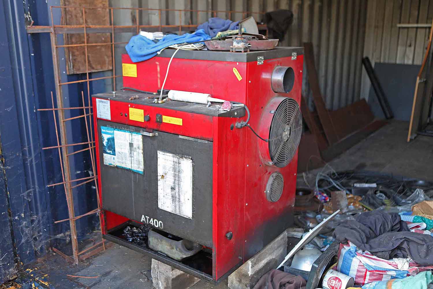 THERMOBILE Waste Oil heater mod AT400 disconnected