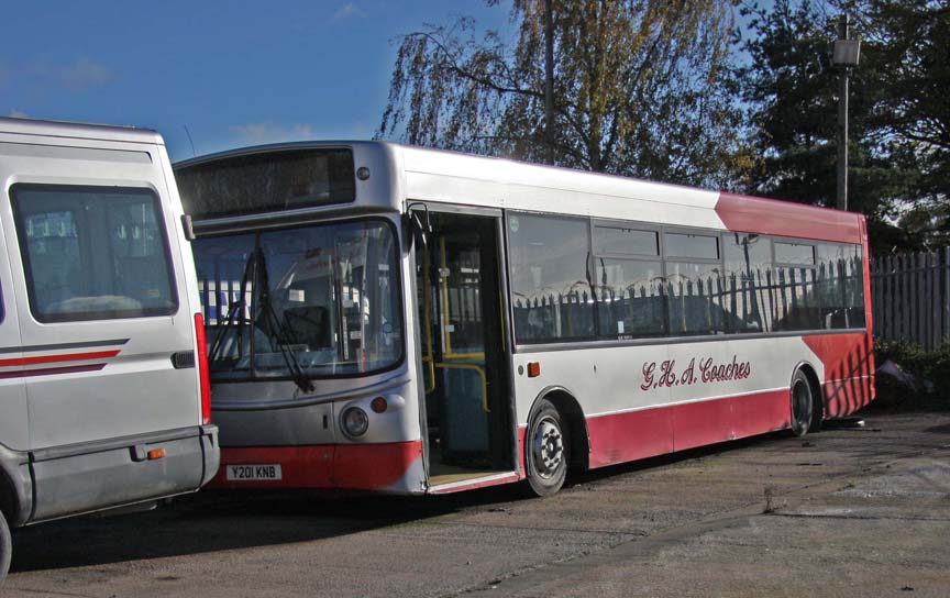 Y201 KNB April 2004 Dennis Dart SLF 10.7m Bus Alexander ALX200 body. 38 ...