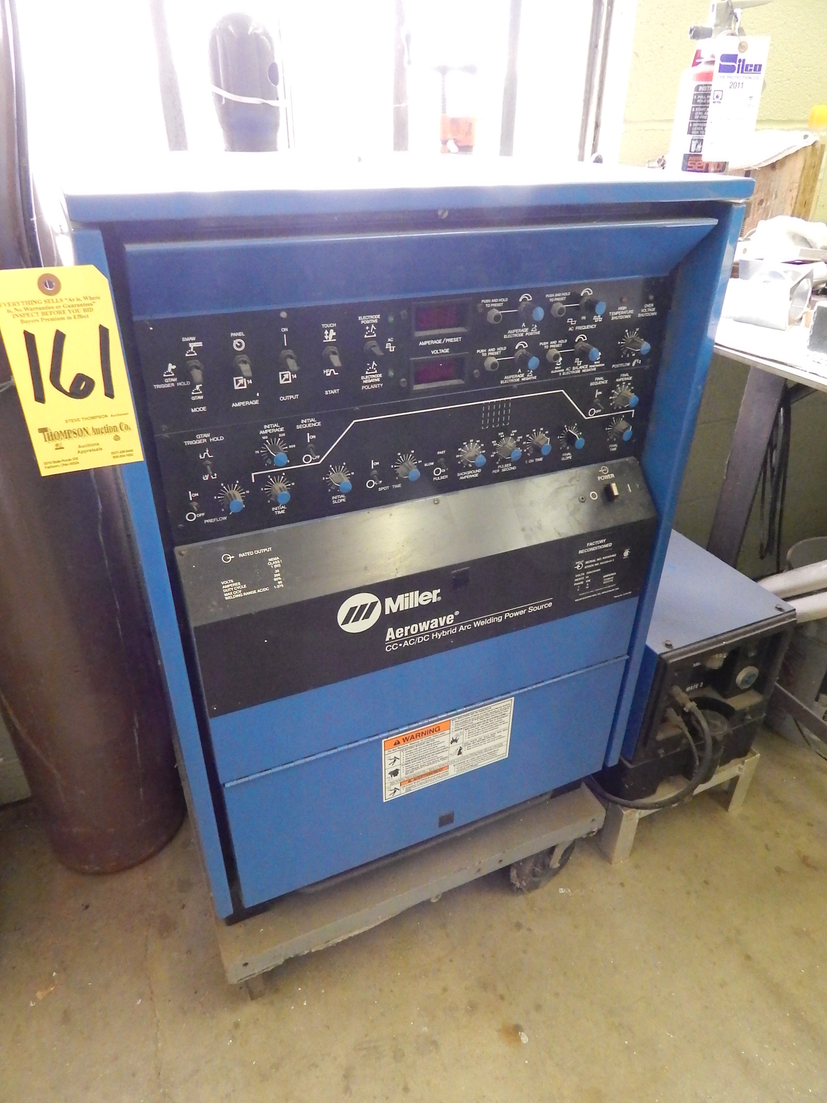 Miller Aerowave CC-AC/DC Hybrid Arc Welder, S/N KH303462, 300 Amp ...