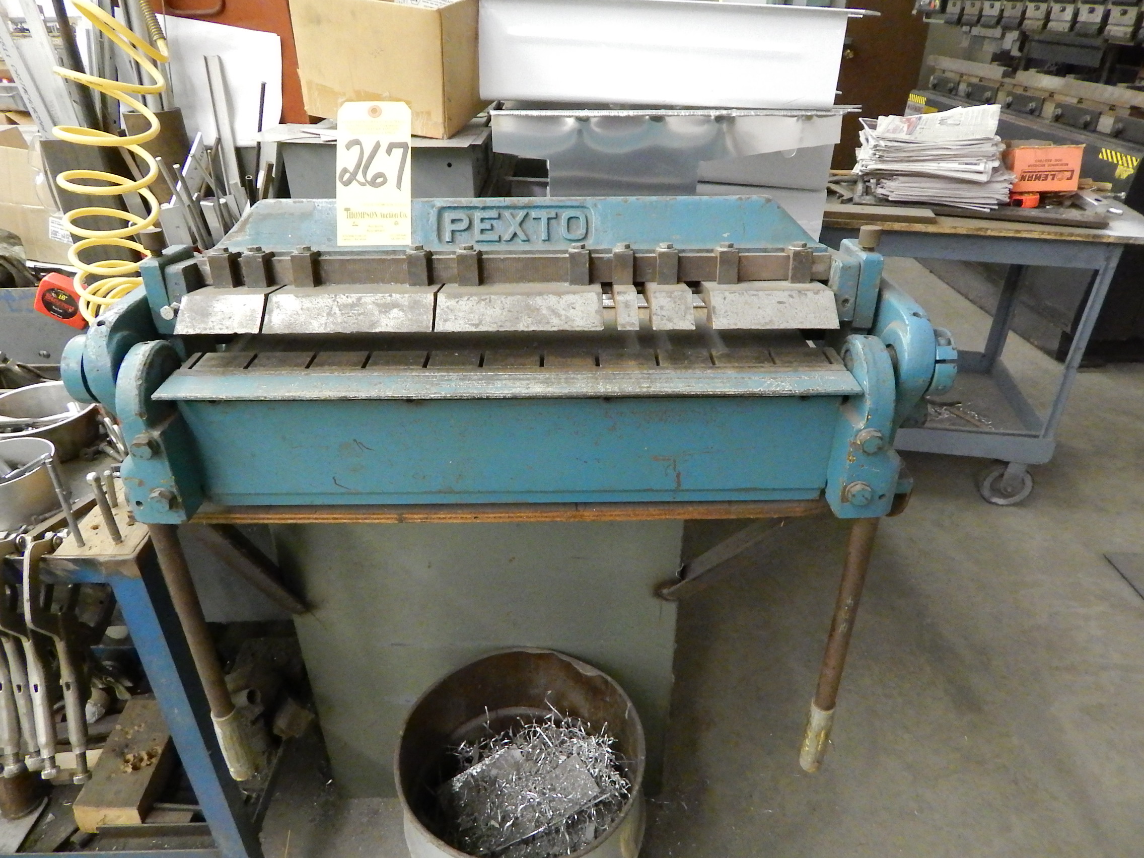 Pexto 24" x 16 Ga. Bench Model Finger Brake