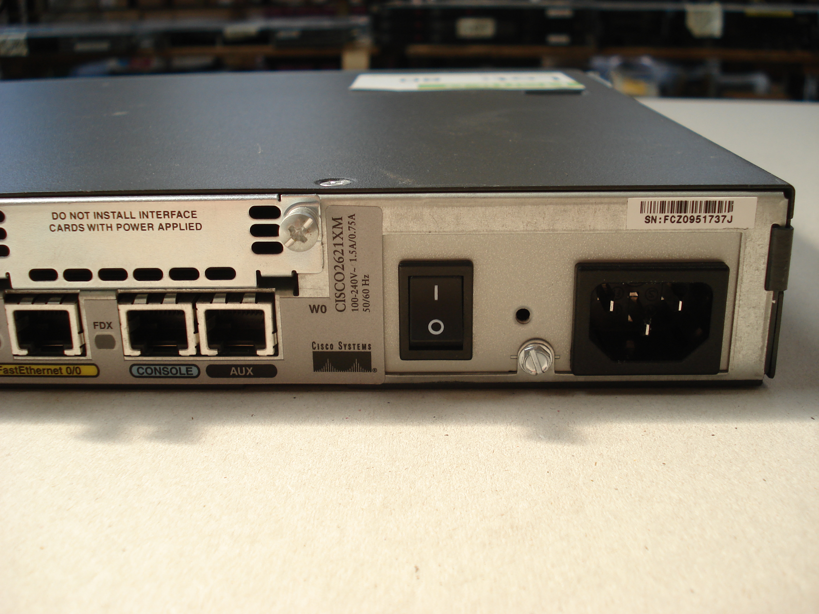 CISCO 2621XM Router/Switcher