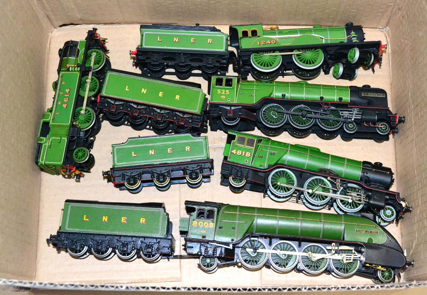 Constructed OO-Gauge LNER Kits Without Motors (i) 2-8-2 Streamlined P2 ...