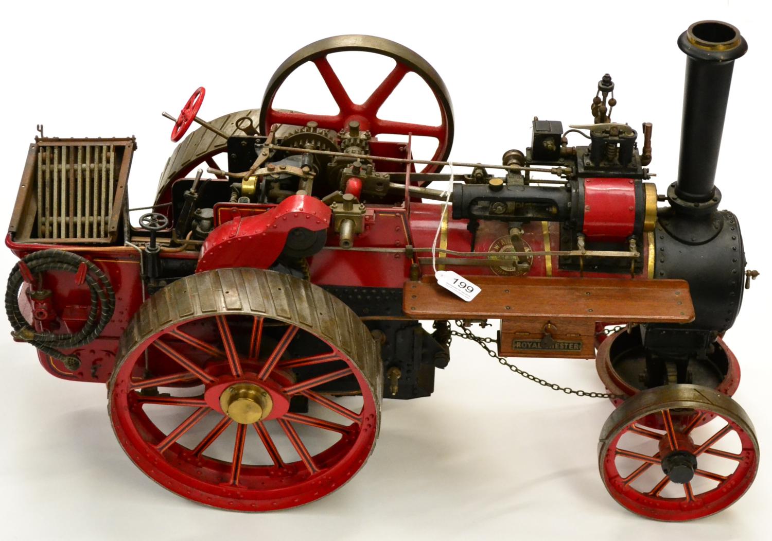 Scratch Built William Allchin Traction Engine 'Royal Chester' highly ...