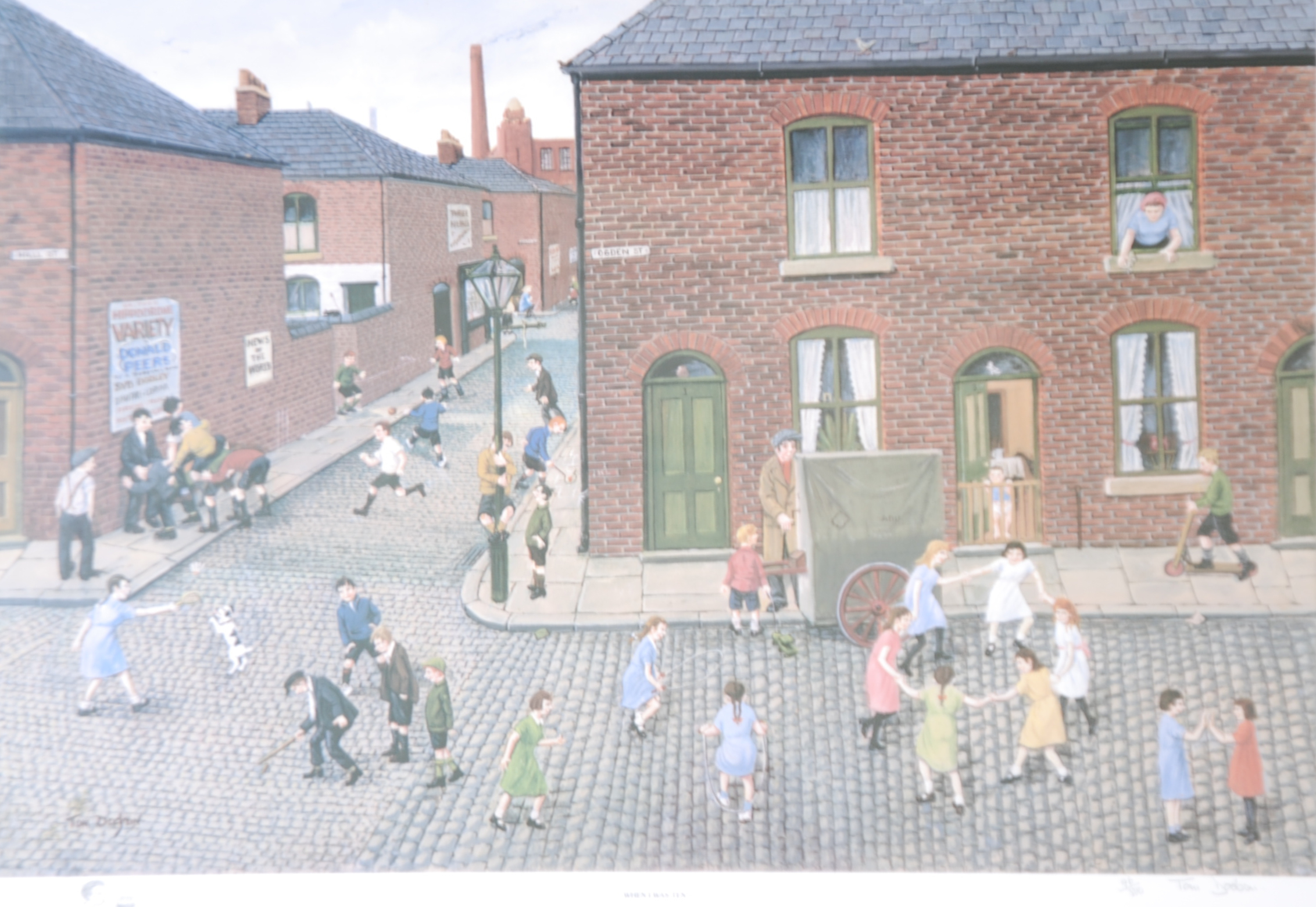 TOM DODSON ARTIST SIGNED LIMITED EDITION REPRODUCTION COLOUR PRINT ...