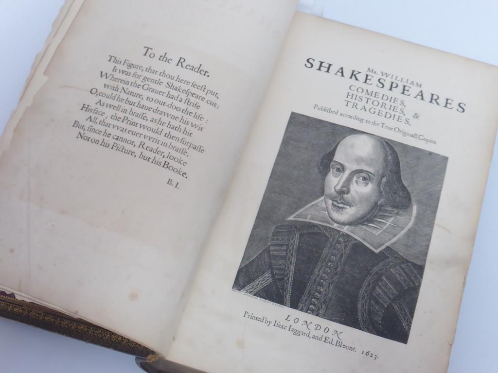 SHAKESPEARE, THE FIRST COLLECTED EDITION OF THE DRAMATIC WORKS OF ...