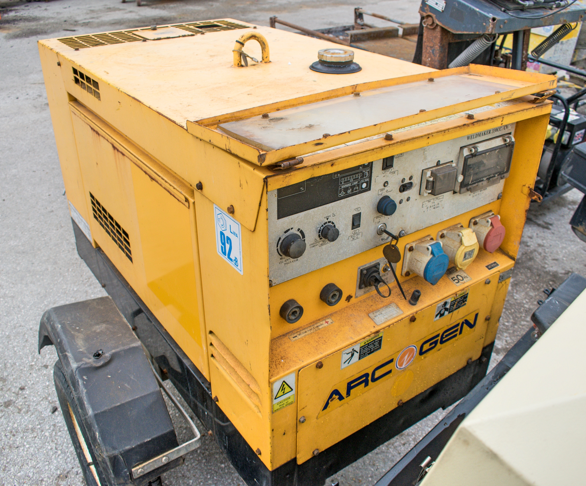 Arc Gen Weldmaker 330 diesel driven welder generator A599956
