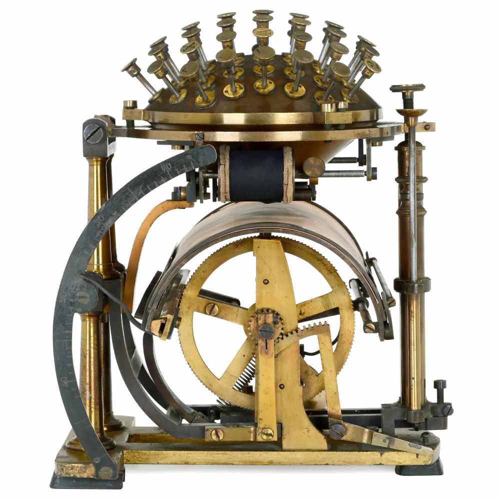 Malling-Hansen "Writing Ball", 1867The world's first commercially ...