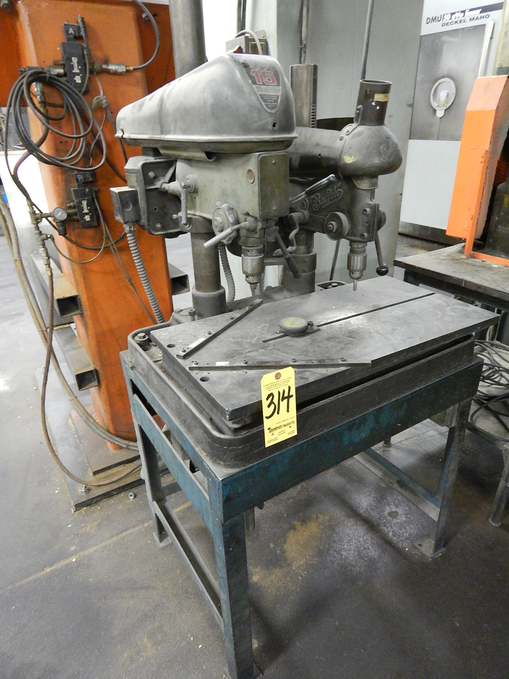 Buffalo 15 Inch Twin Spindle Drill Press