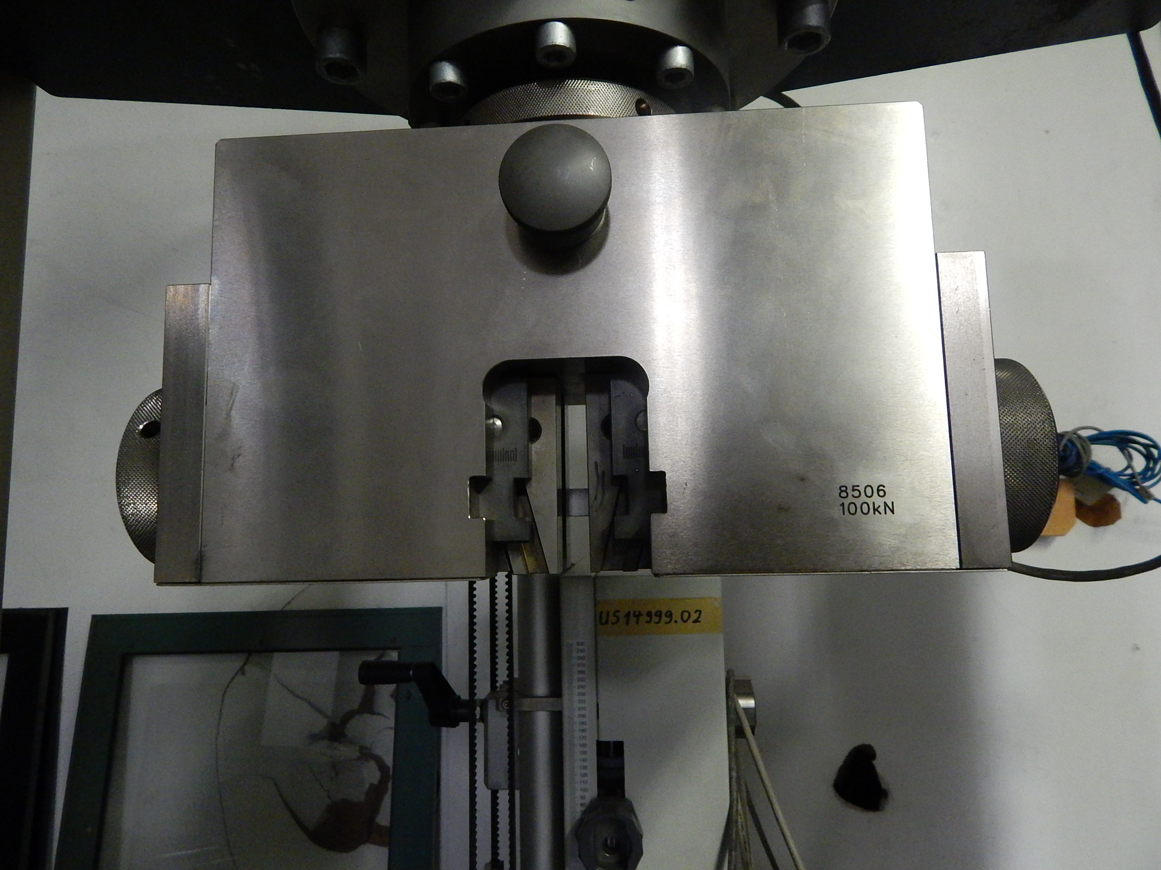 Zwick Roell Model Z100 Tensile Tester, s/n 182120, with Compaq PC and ...