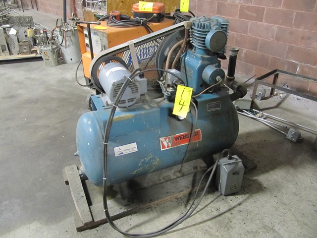 WEBSTER 5HP AIR COMPRESSOR
