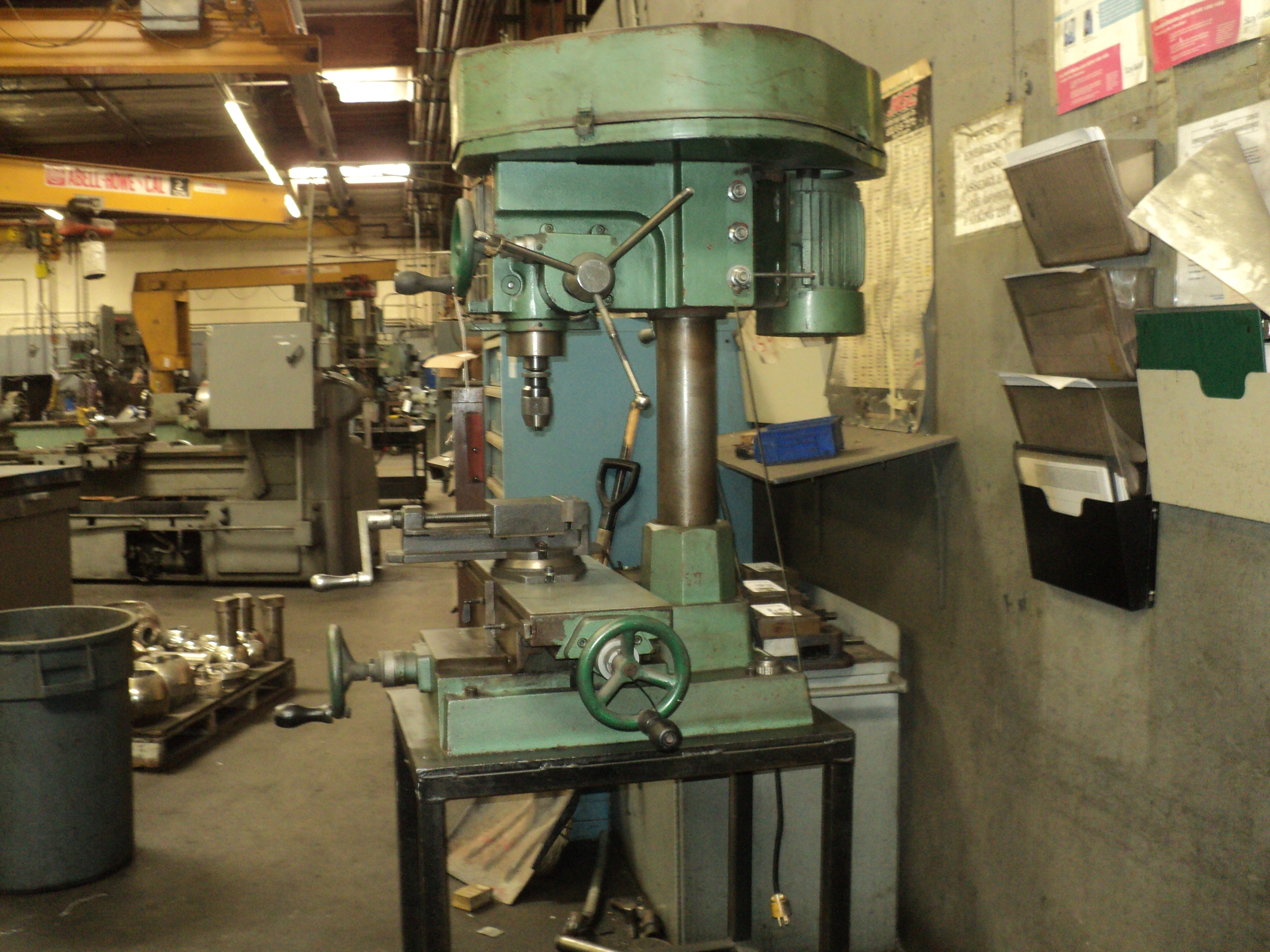PACKARD PRECISION VERTICAL DRILLING & MILLING, MODEL: 200-E30B, DRILL ...