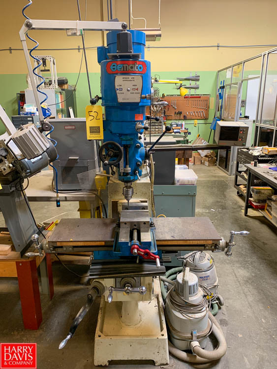 Bemato Vertical Milling Machine Model BMT-1250V : SN 020921, with ...
