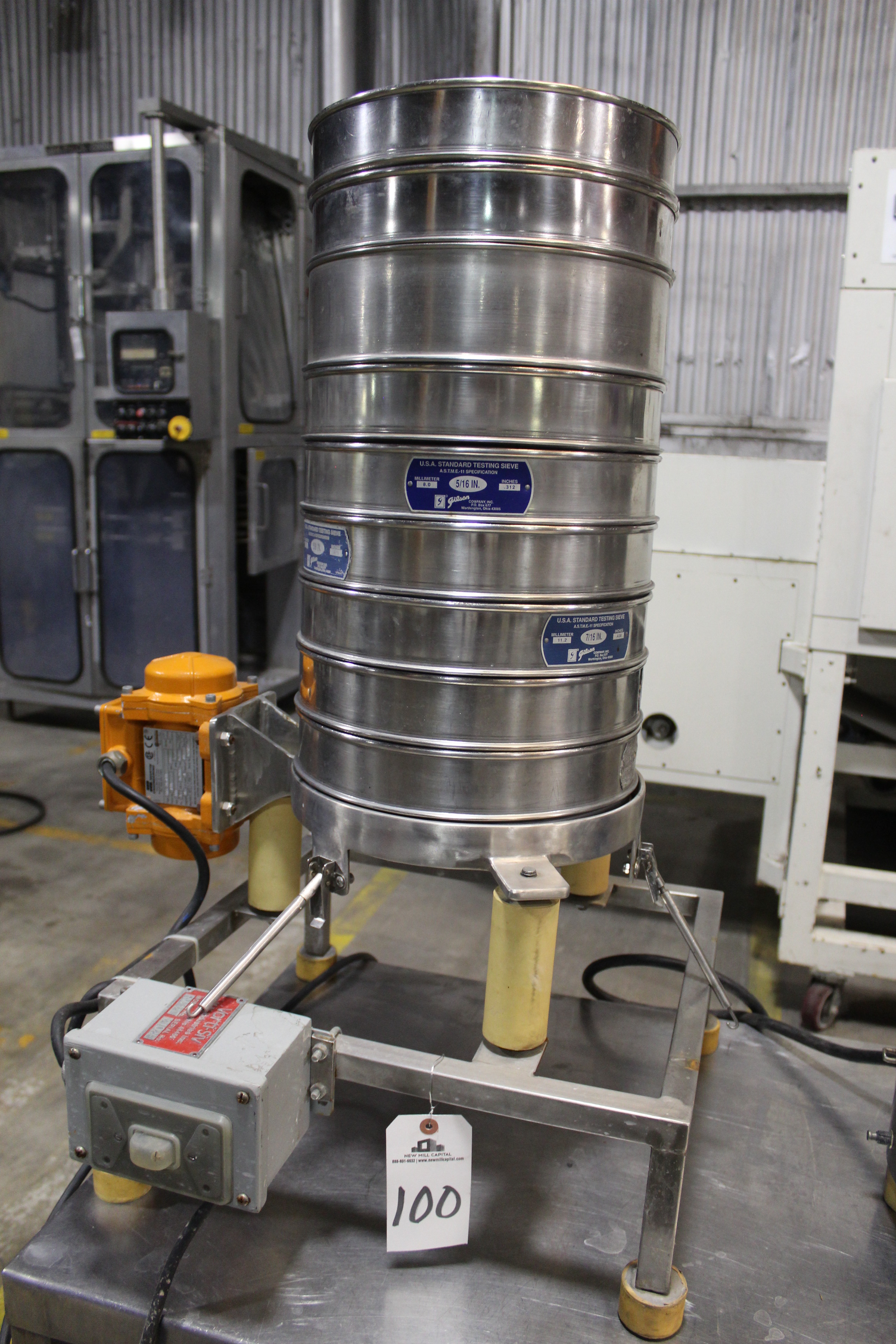 Gilson Sieve Shaker, W/ Sieves