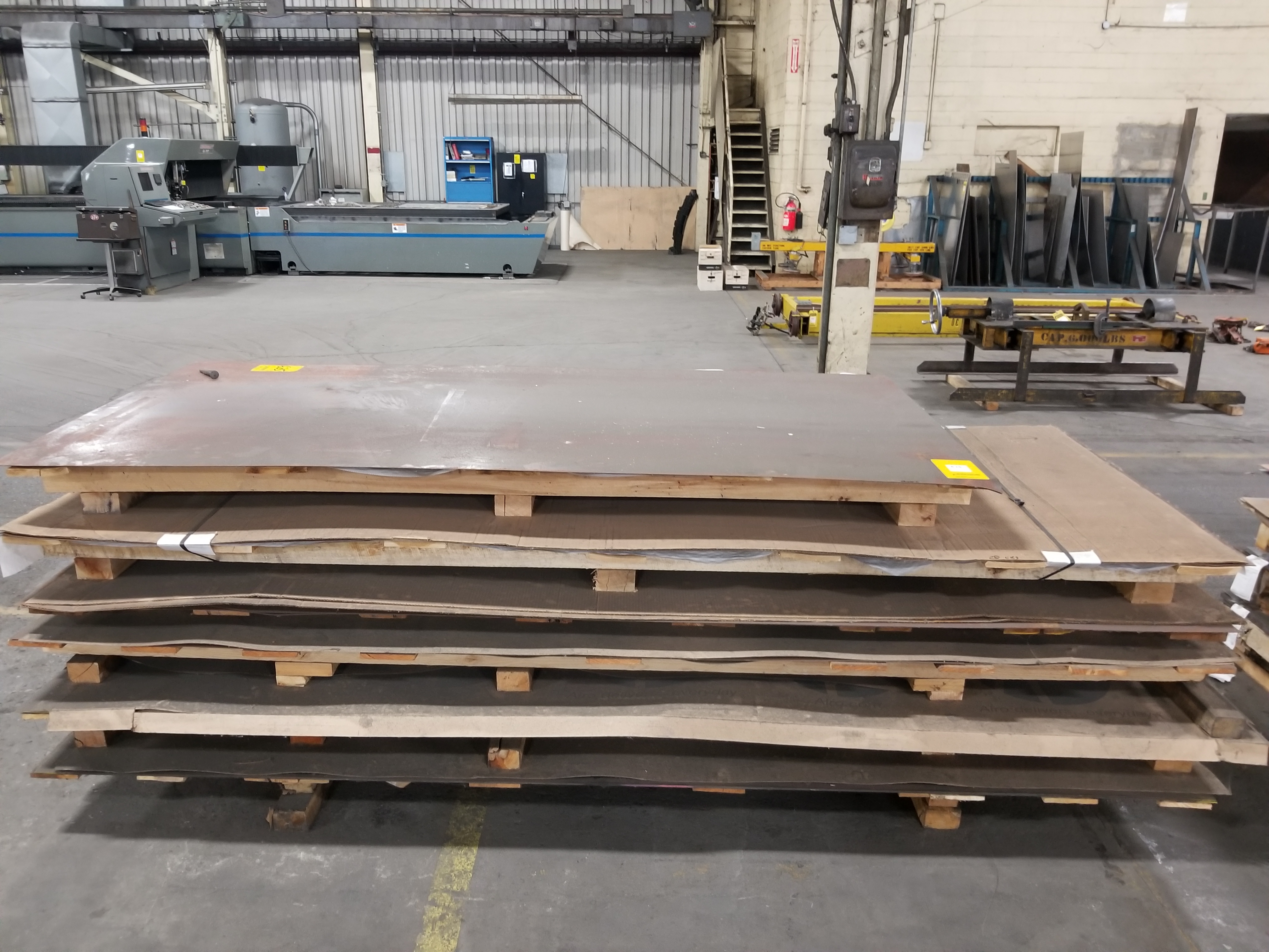 { Group of lots: 634, 635, 636, 637 } } CRS SHEET STOCK; (2) 22-GA, (2 ...