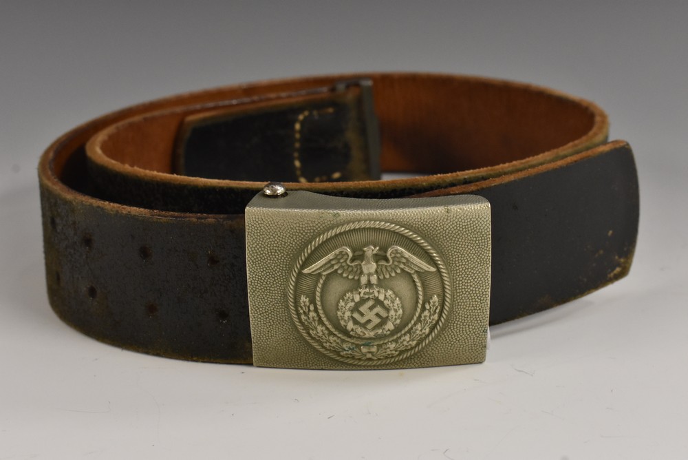 A Third Reich Nazi German SA (Sturmabteilung) belt buckle, embossed ...