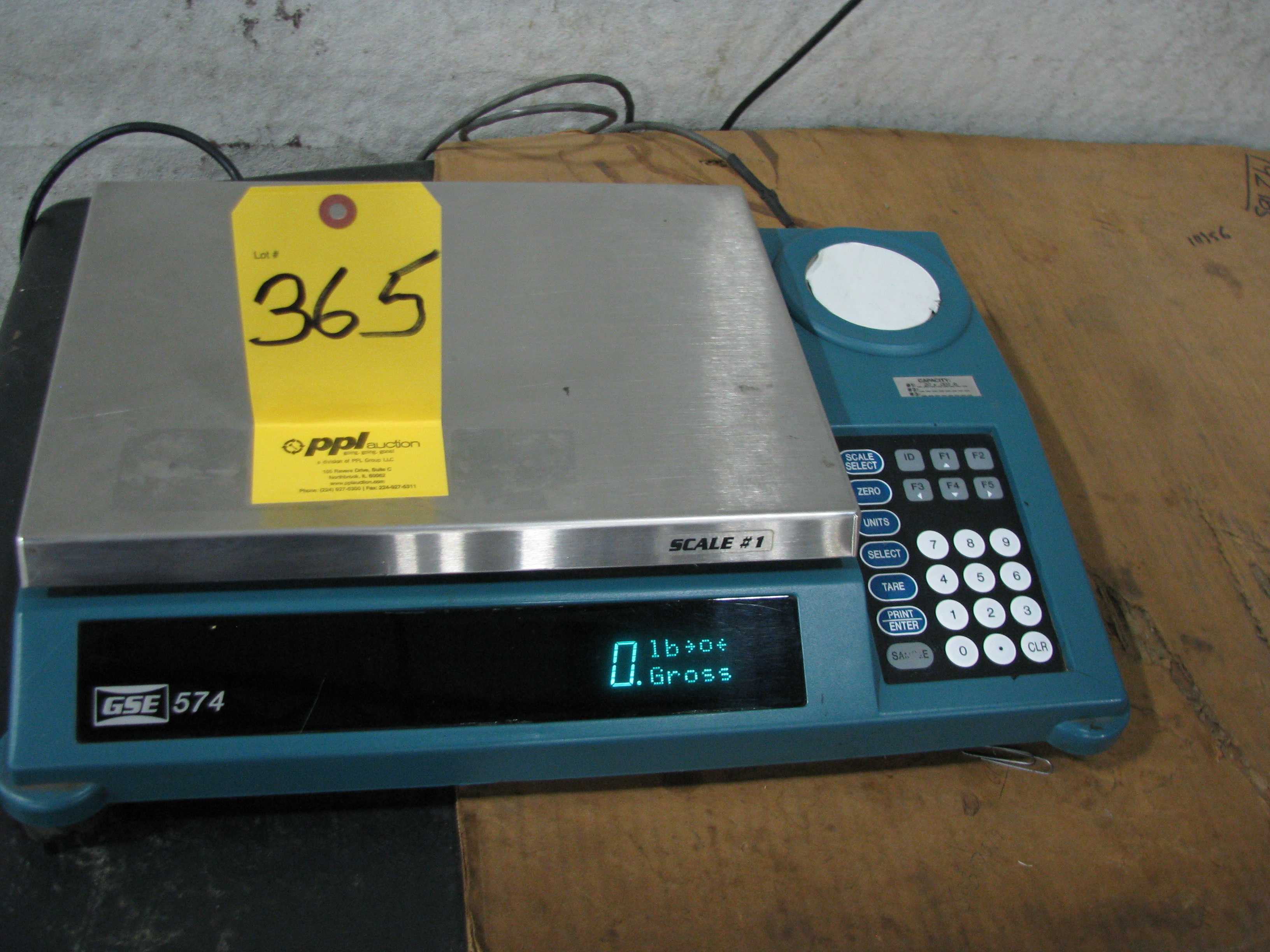 48 in. x 60 in. Platform Scale, with GSE Model 574 Scale System