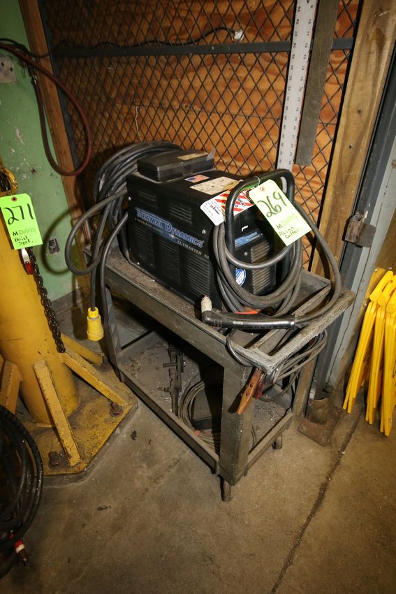 Thermal Dynamics CutMaster 51 Plasma Cutter, S/N 02652598 with Portable ...