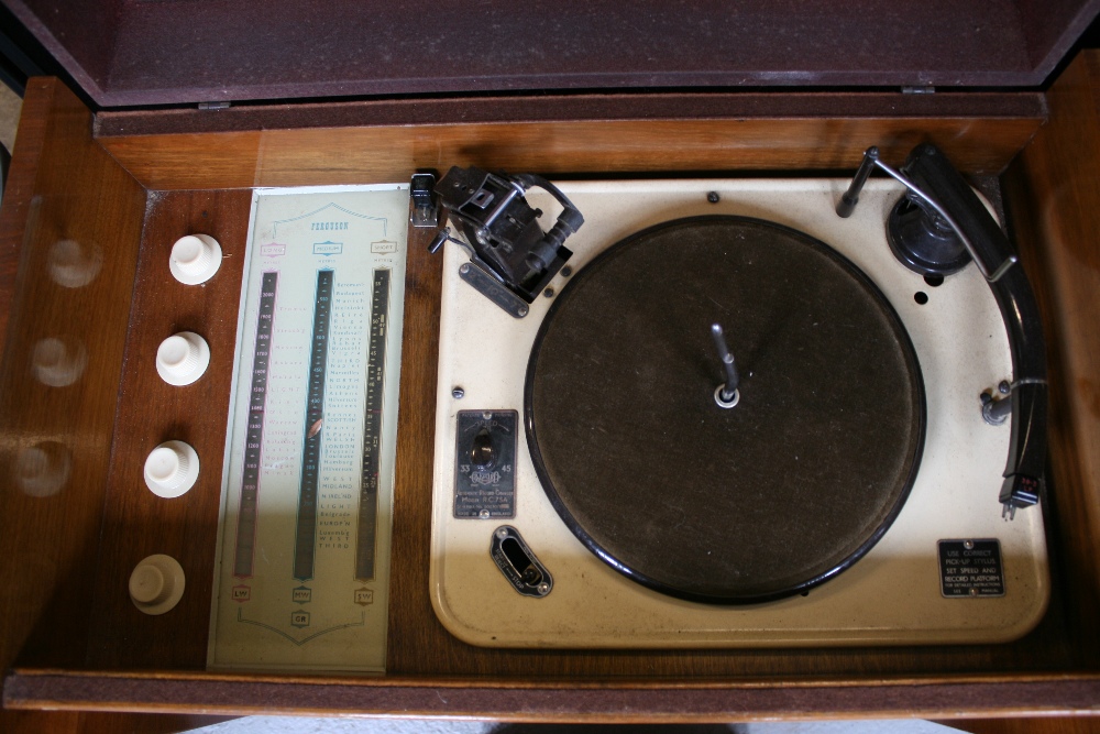 RADIOGRAM - a Ferguson GR with Garrard RC75A turntable.