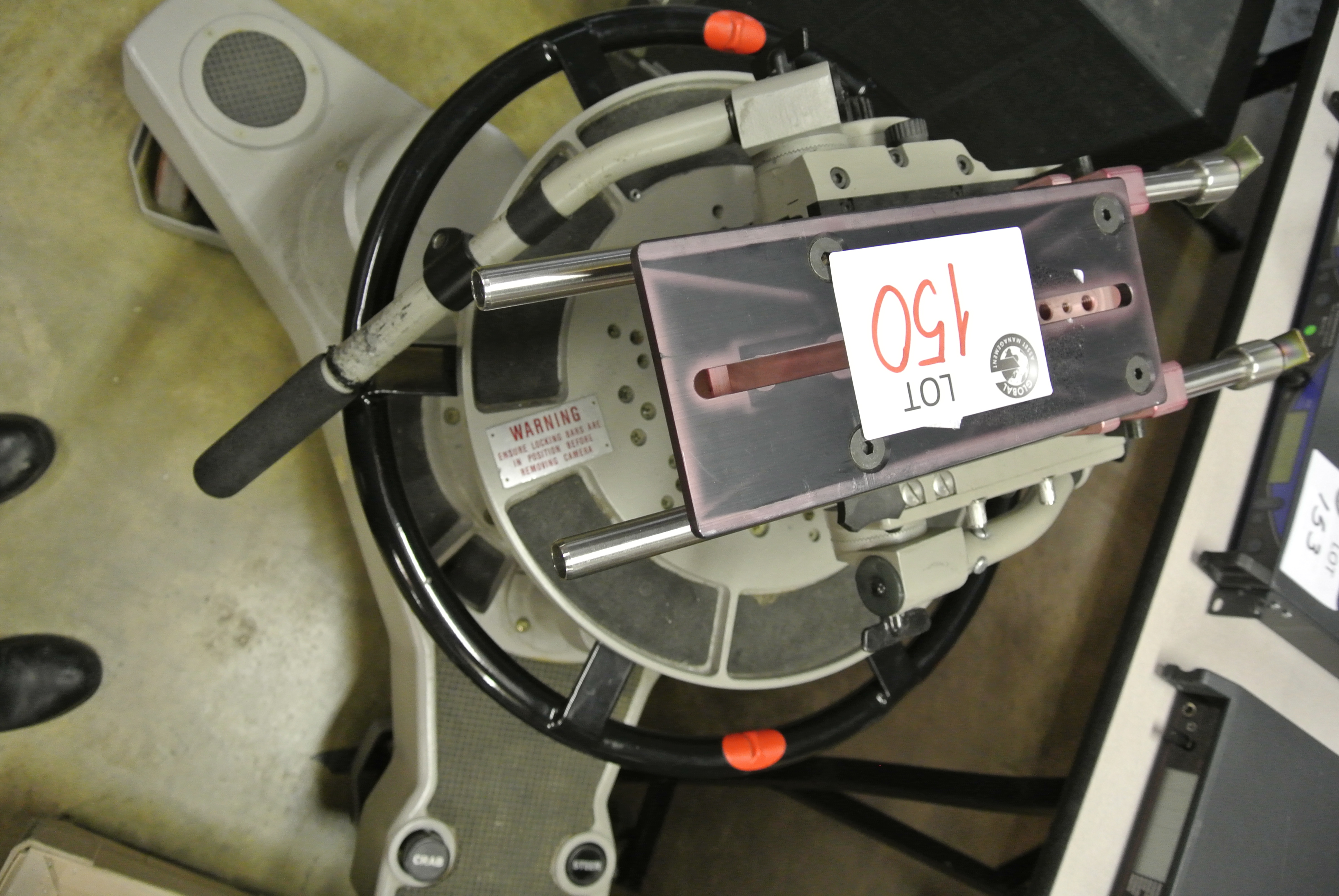 VINTEN HAWK Pedestal Studio Broadcast Tripod System With Vinten Vision ...