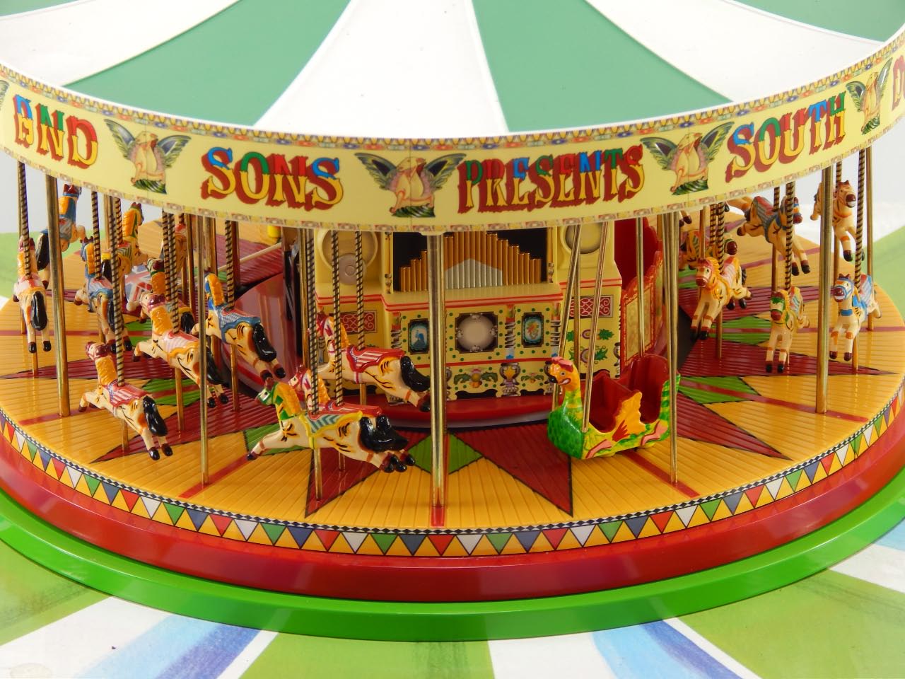 A Corgi Fairground Attraction Carousel, The South Down Gallopers ...