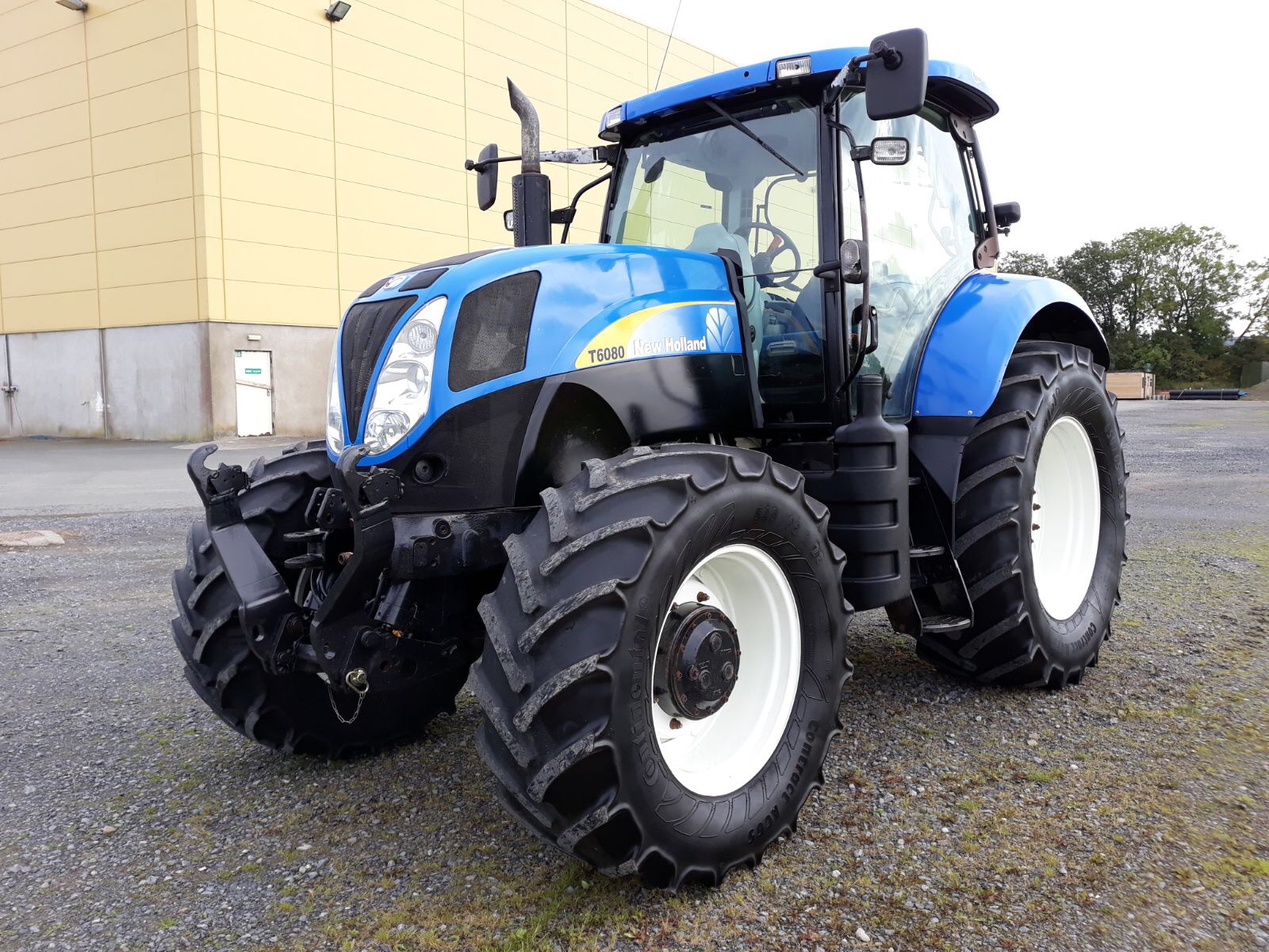 2008 New Holland T6080 4WD Tractor 5958HRS c/w Front Linkage