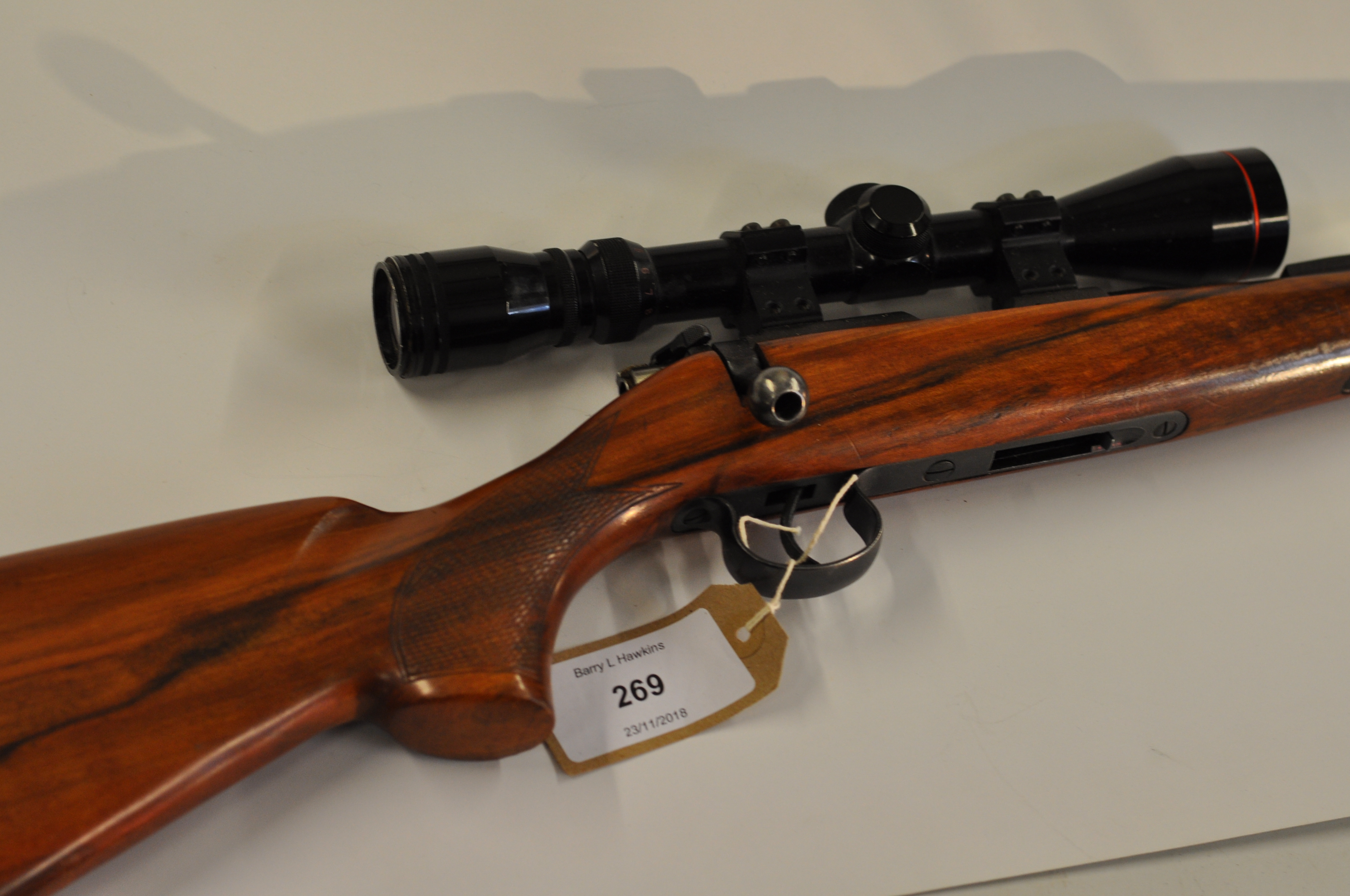 22 RF BRUNO RIFLE WITH SOUND MODERATORTHIS ITEM CAN ONLY BE PURCHASED ...
