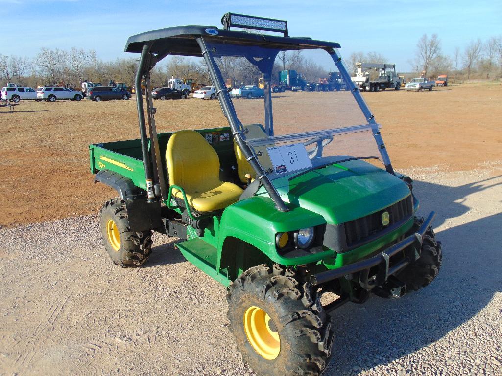 John Deere Gator HPX 4x4 Side by Side, s/n m0hx0pa010933, gas eng, hour ...