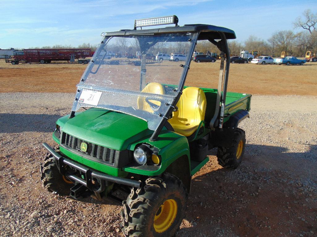 John Deere Gator HPX 4x4 Side by Side, s/n m0hx0pa010933, gas eng, hour ...
