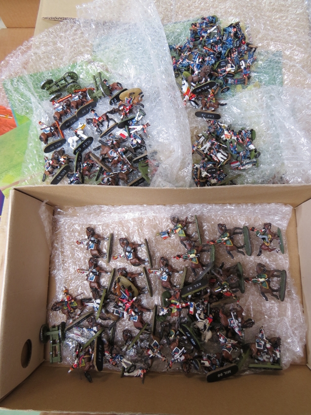 A Del Prado "Relive Waterloo" diorama of the battle including an ...