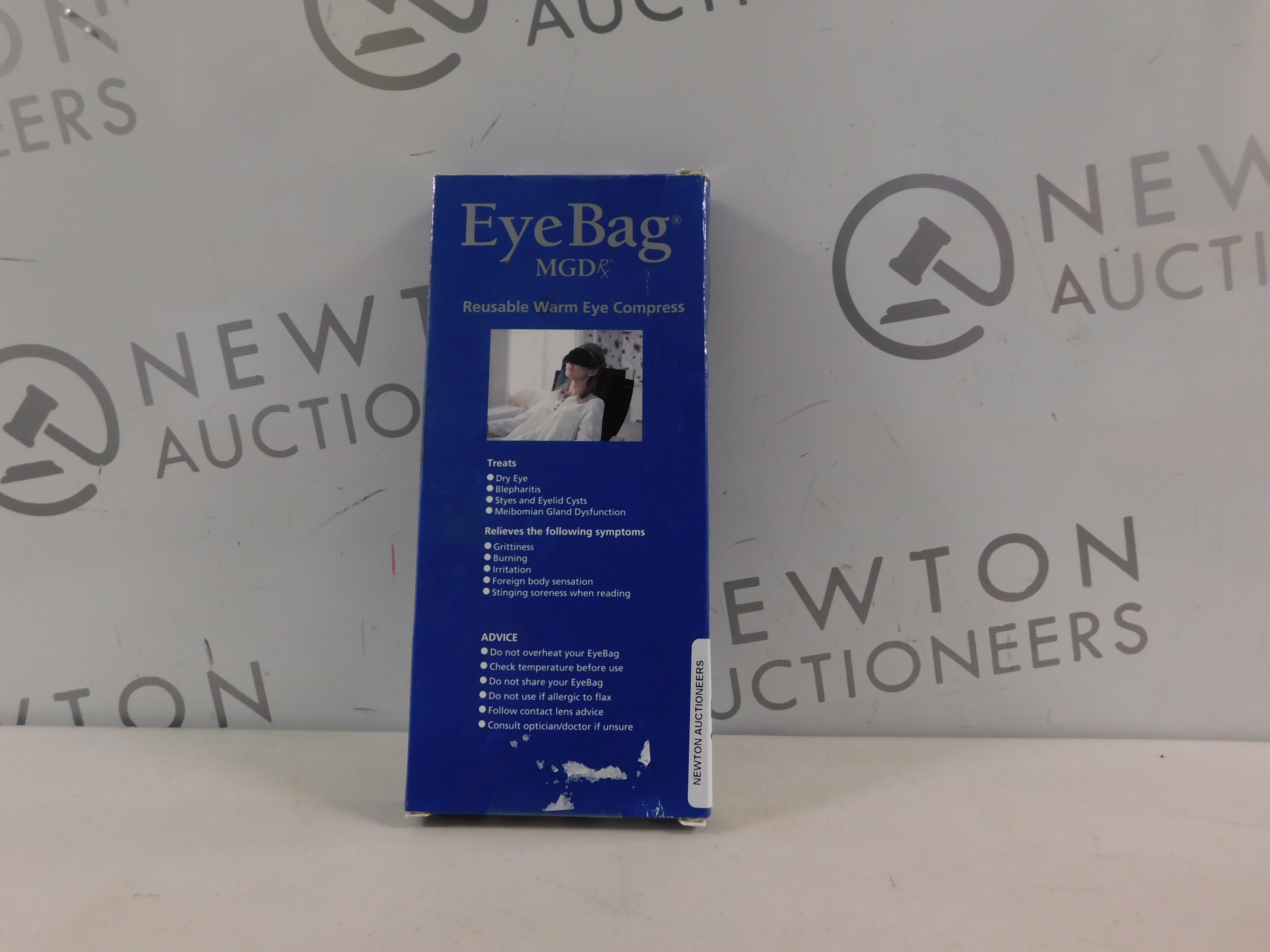 1 BOXED MGD RX EYE BAG FOR BLEPHARITIS RRP £24.99